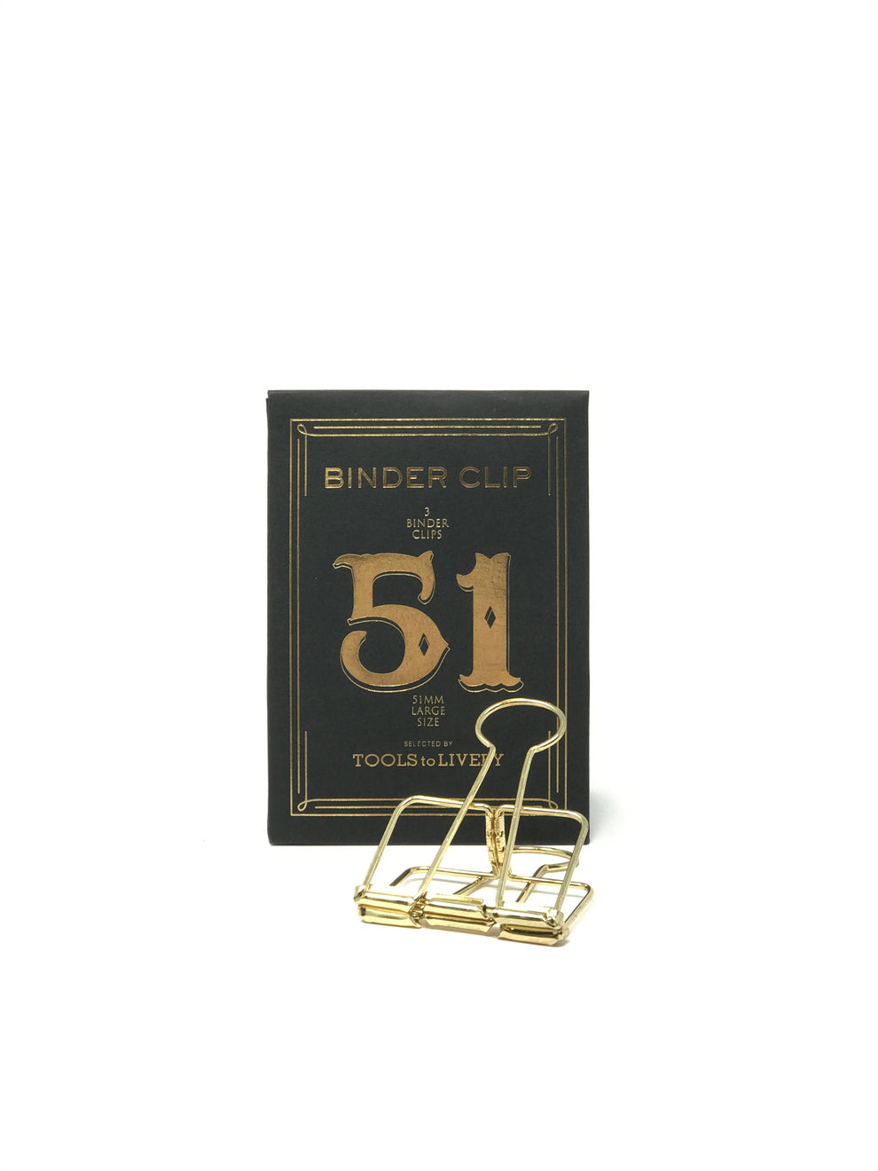 Binder Clips 51mm – Martha Mae: Art Supplies & Beautiful Things
